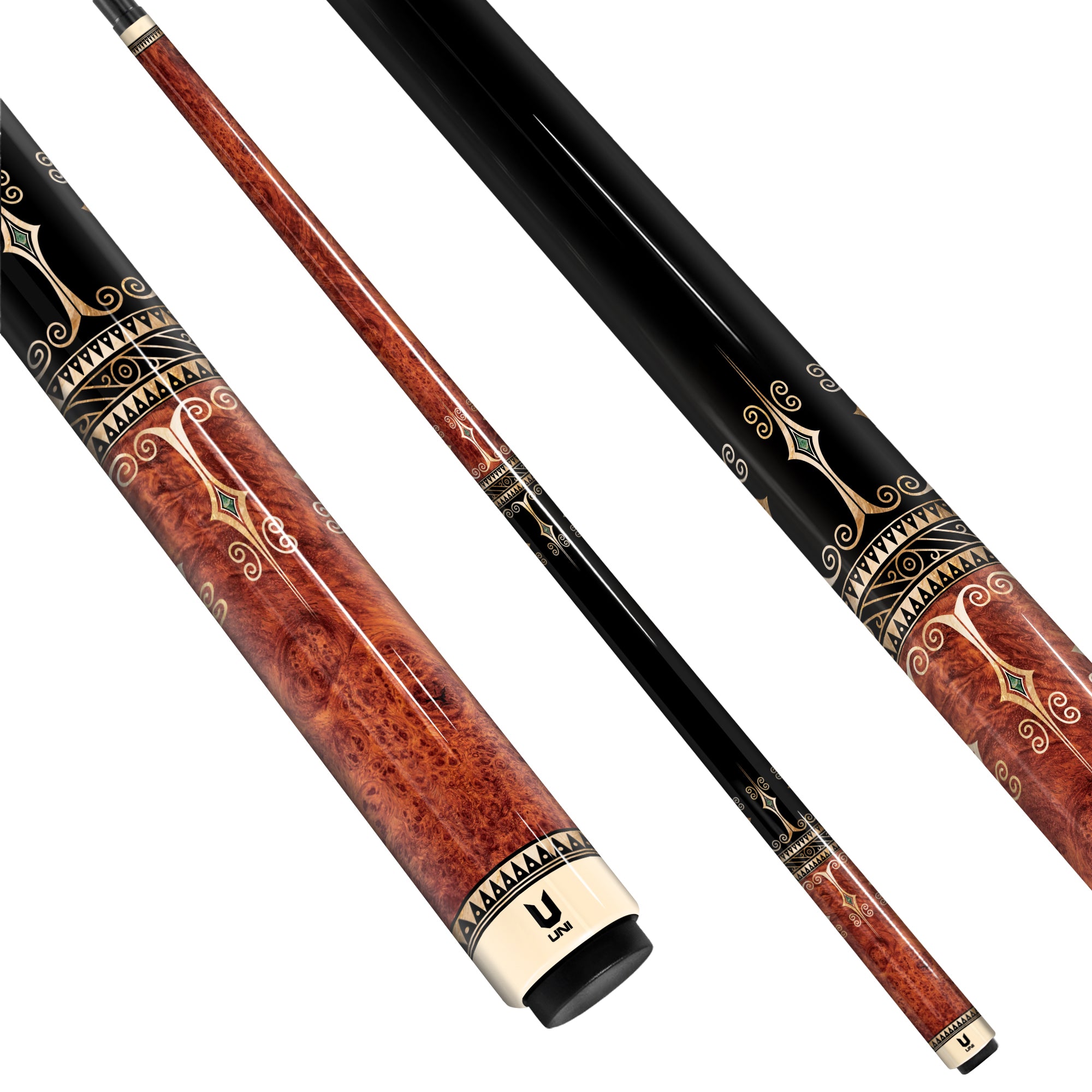 Đông Sơn Style Carbon Fiber Pool Cue – Artist-Designed Vintage Eleganc ...
